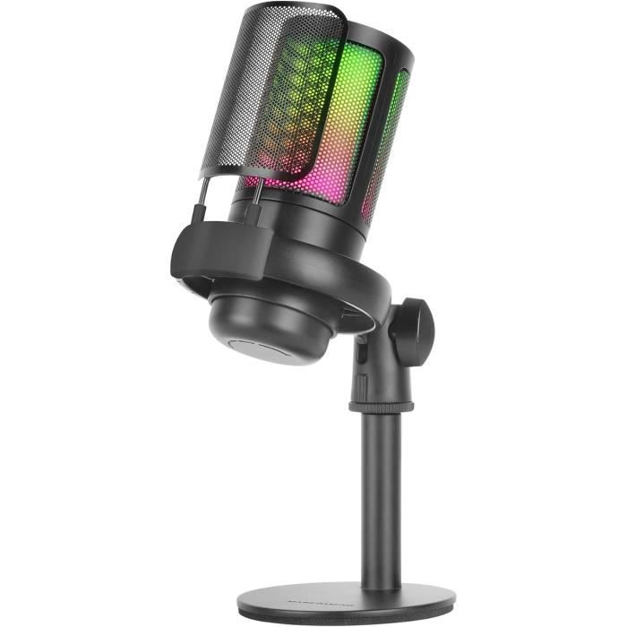 Mmic-Se, Microphone De Studio Argb Professionnel, Adc Ultra Haute ...