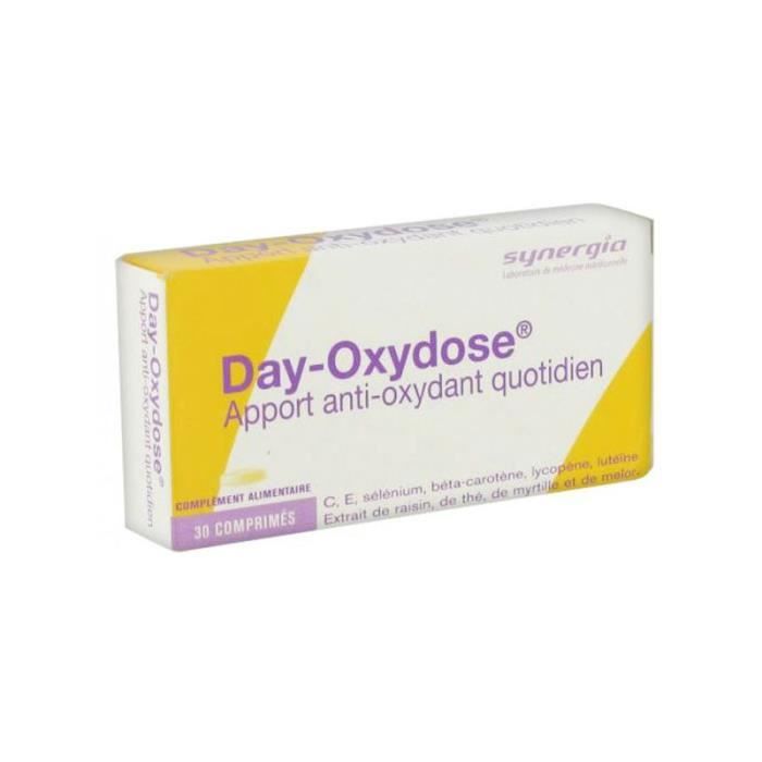 Synergia Day Oxydose 30 comprimés - Cdiscount Au quotidien