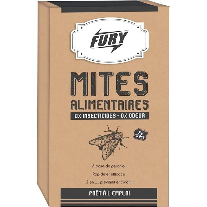 'Fury Insecticide Piège Mite Alimentaire' (2 Pièges Inclus)[H1790 ...