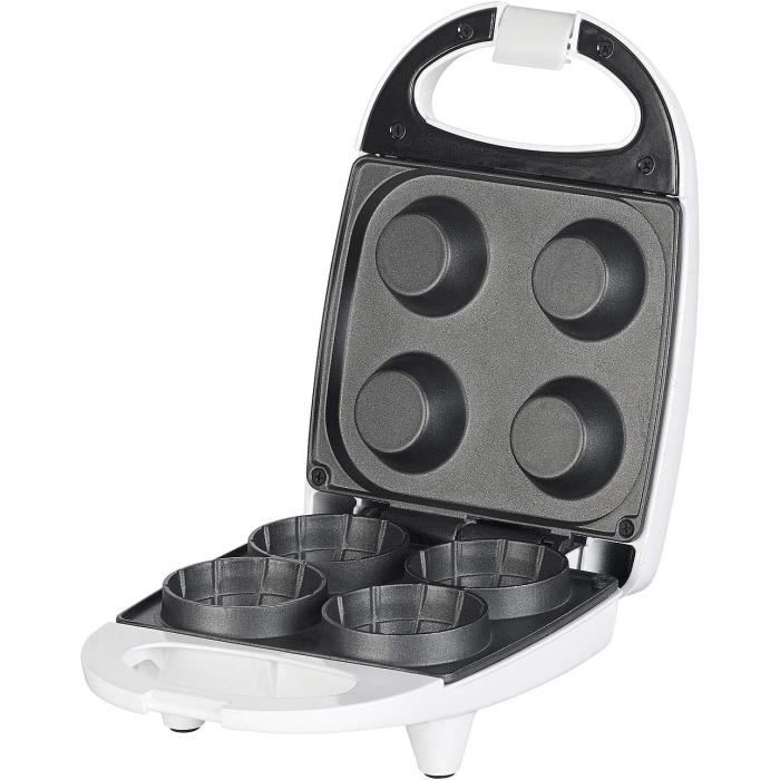 Gaufrier Pour 4 Mini-Coupelles À Glace En Gaufrette - 520 W [][H178 ...
