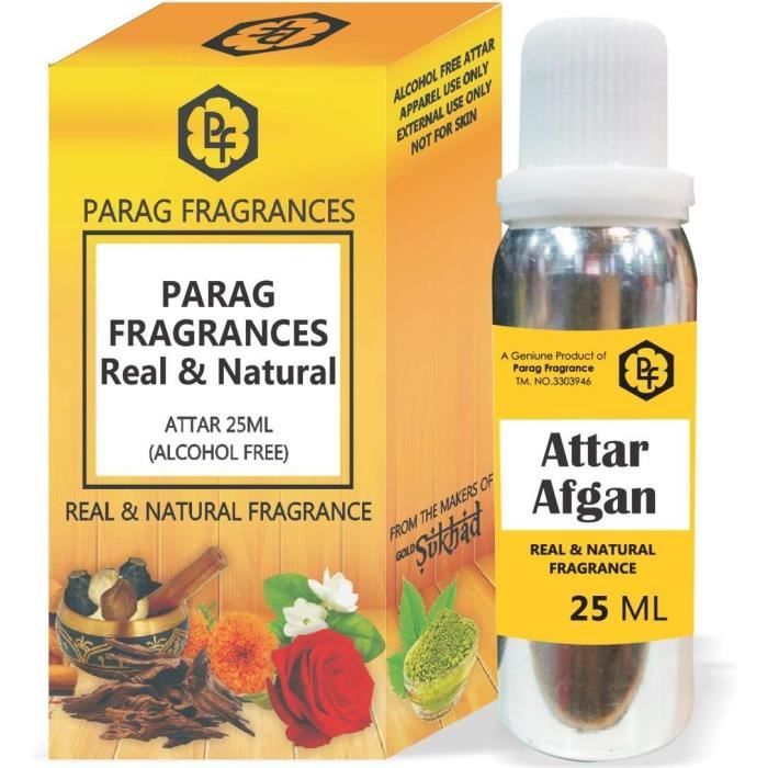 Attar Afgan Attar De 25 Ml Avec Flacon Vide Fantaisie (Sans Alcool ...