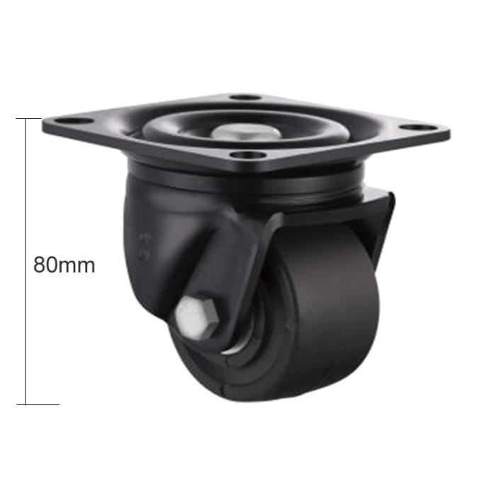 ROUE - ROULETTE,Universal caster--Roulettes-roues basses de 2 pouces ...