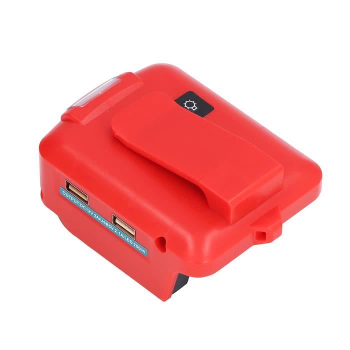 Zerone Adaptateur De Batterie à Lumière Led Adaptateur De Lumière Led