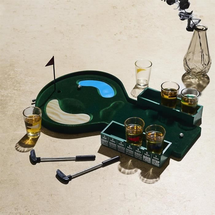 JEU DU MINI GOLF À BOIRE Vert, Anis, Menthe, Eau - Cdiscount Jeux - Jouets