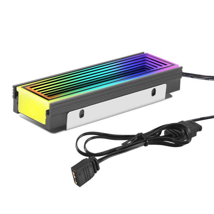 5V ARGB Sync Computer 2280 SSD M2 Radiator PC RGB M.2 Nvme Cooling ...