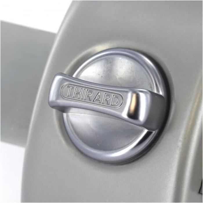 Verrou À Bouton Design 5 Pour Porte D'Entrée, Cylindre 50Mm, Acier, 3 ...