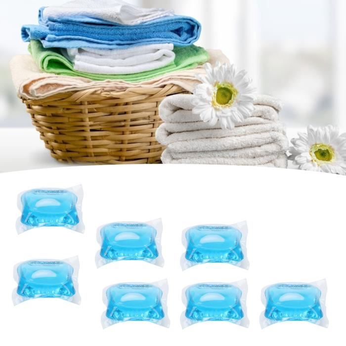 Mxzzand Dosette de lessive 60pcs Capsule de Perle à Linge 8g Nettoyant ...