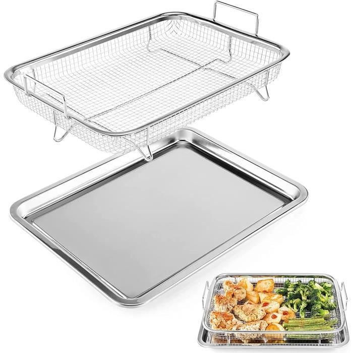 Étagère Empilable En Acier Inoxydable Pour Friteuse À Air Comprimé ...