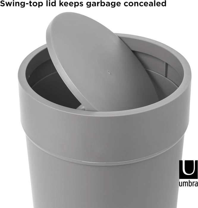 Waste Can Touch. Poubelle De Salle De Bain Touch, Couvercle Rotatif ...