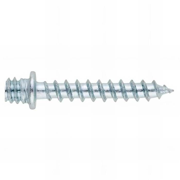 500 Vis Bois d'Ancrage Galvanisées Résinées Tx 20 - 5x40 mm - D-Work ...