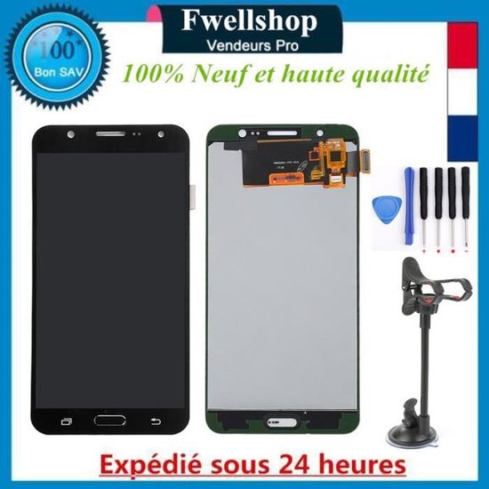 Noir Ecran Tactile Vitre Lcd + Outils Pour Samsung Galaxy J710 J710F J710FN + Support de ...