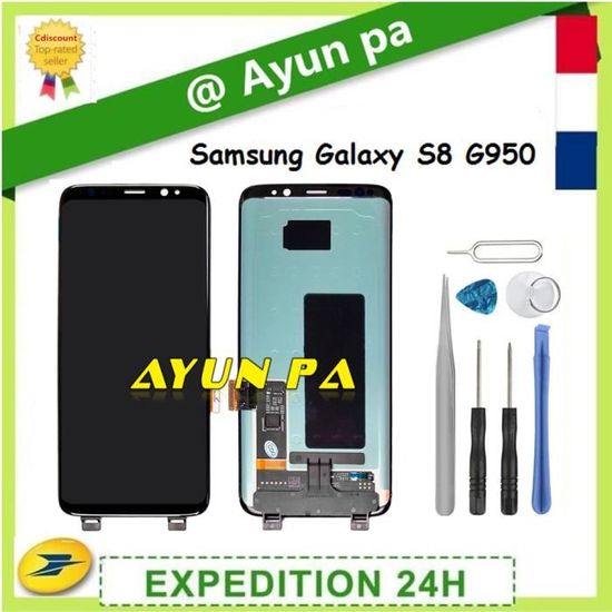 Complet Écran Lcd Vitre Tactile Samsung Galaxy S8 G950a G950p G950v