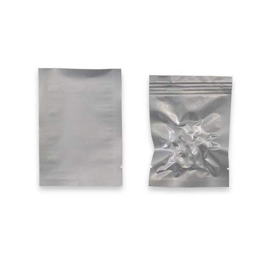 Emballage alimentaire,Sachets en aluminium colorés et mats,100 pièces ...