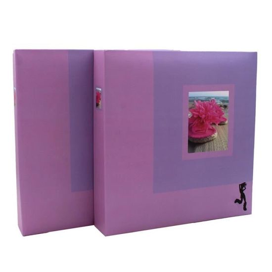 Lot de 2 classeurs photo swing v pour 400 pochettes 10x15 noires - Non ...