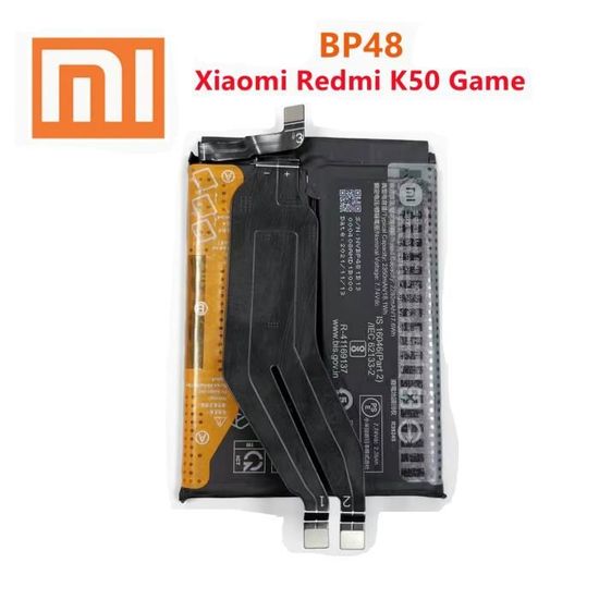 Batterie Xiaomi BP48 Pour Le Xiaomi Redmi K50 Game - Cdiscount Téléphonie
