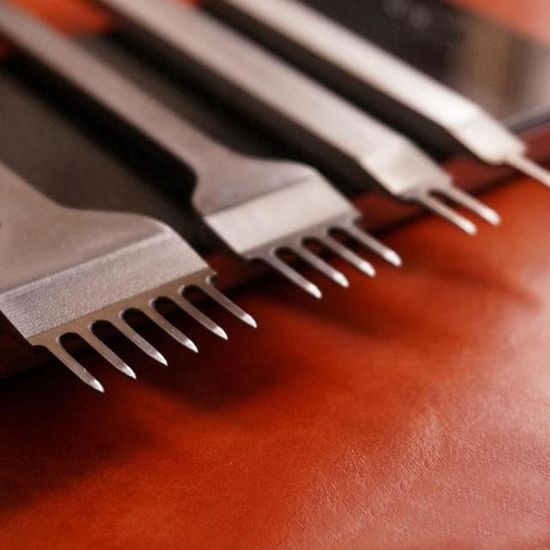 POINCON,4mm--Ensemble D'outils De Poinçonnage Pour L'artisanat Du Cuir ...