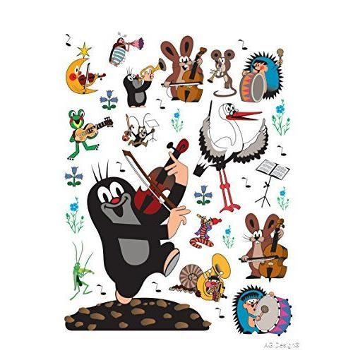 AG design dK 1786 mur autkleber stickers disney taupe - Cdiscount Jardin