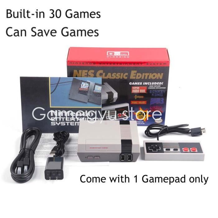NES 30-Smile Mini console de jeu AnjNintend SNES, 21 jeux, 16 bits ...