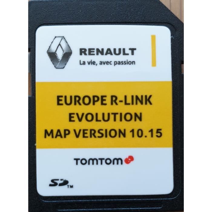 Carte SD GPS Europe 2019 - 10.15 - Renault R-Link (RLINK) - Cdiscount Auto