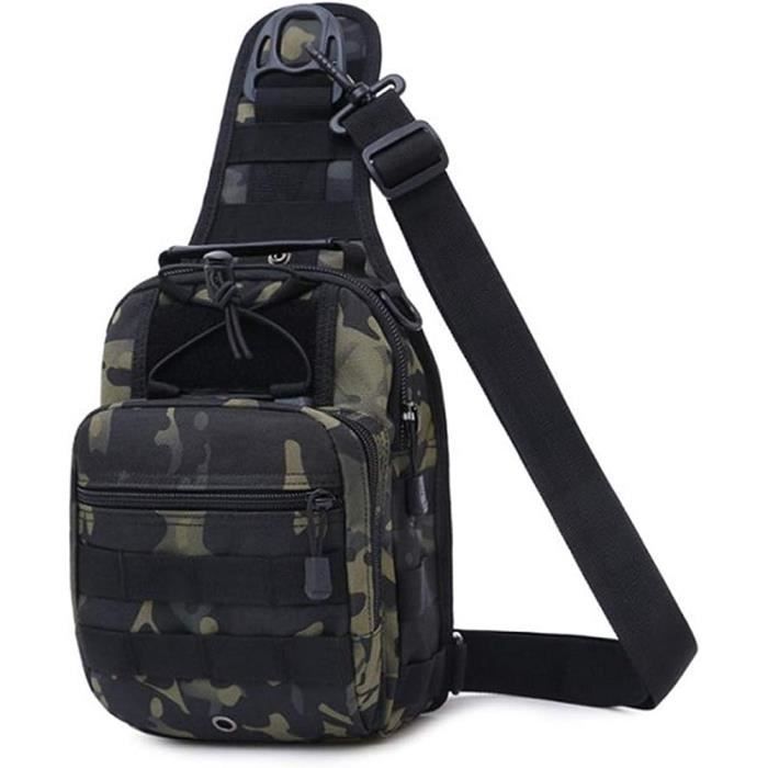 Sac Bandoulière Sac D'Epaule Tactique Militaire Molle Sacoche Pour Les ...