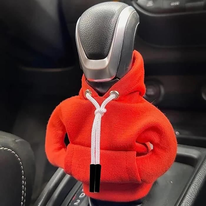 Sweat à capuche pour pommeau de levier de vitesse voiture Housse ...