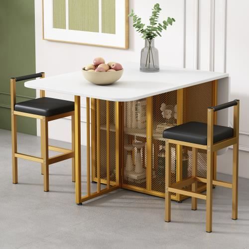 Ensemble Table À Manger Et 6 Chaises - Table À Rallonge Rétractable ...