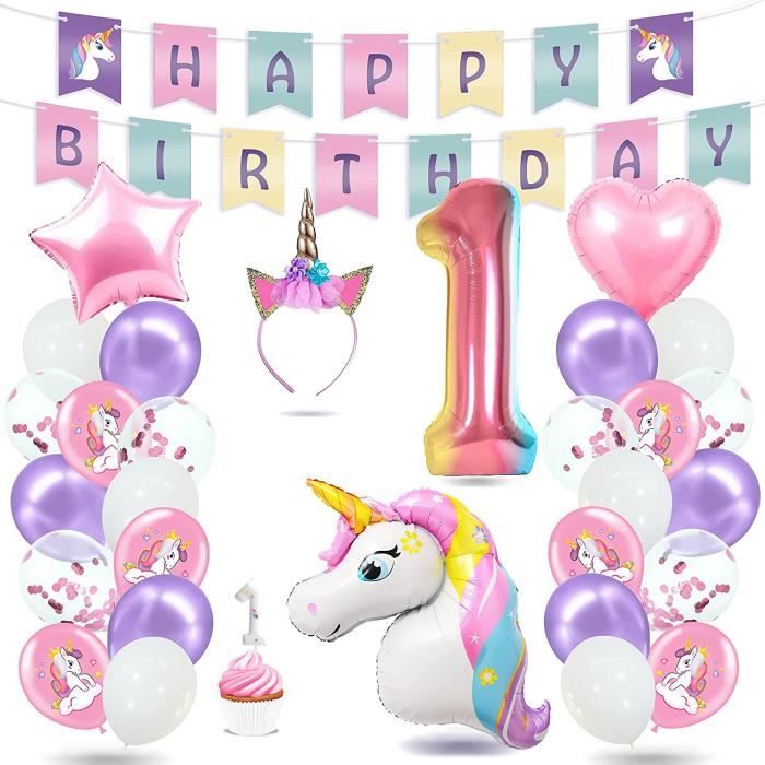Deco Anniversaire Fille 1 An