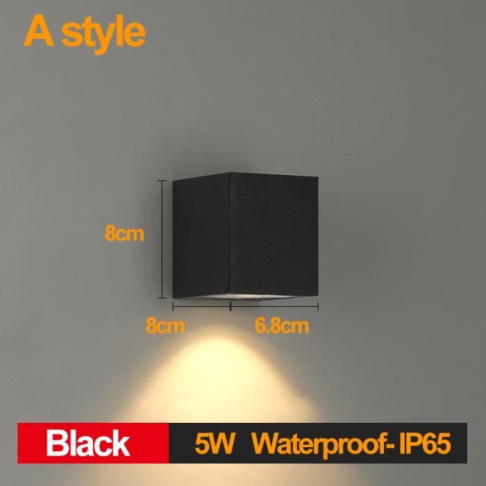 Émettre de la couleur A-style-5W Puissance Cool white-6000K Color ...