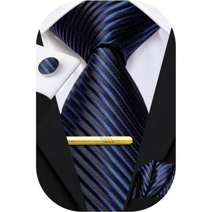 Cravates Pour Homme - Ensemble De 4 Pièces - Cravate De Poche Carrée ...