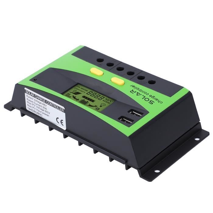 Chargeur Solaire Régulateur De Solaire 30A 48V Ip32 Pwm Contrleur De ...
