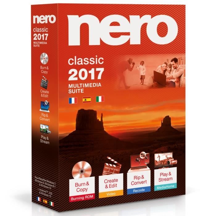 Logiciel Nero 2017 Classic - Cdiscount Informatique