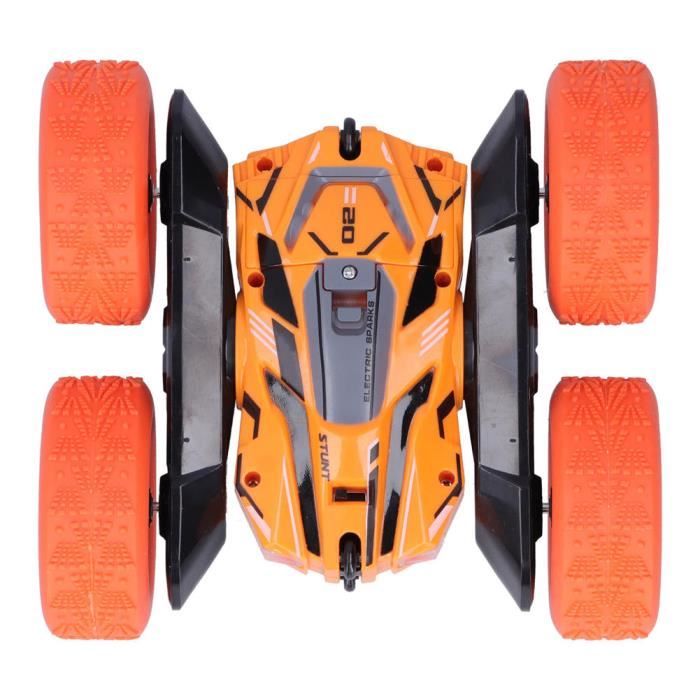 Garosa Voiture rotative à 360 ° Voiture de dérive télécommandée double face 2.4G, jouet de ...