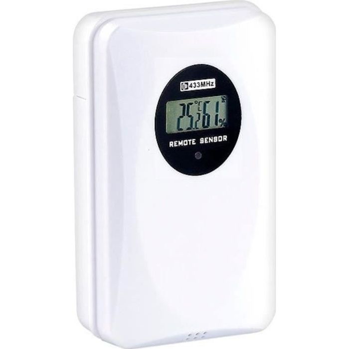 Capteur extérieur 3 canaux pour station météo digitale - Cdiscount TV ...