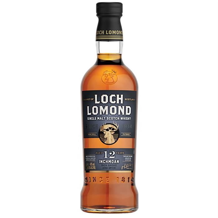 Whisky Loch Lomond Inchmoan 12 ans - Origine Royaume-Uni - 70cl - Achat ...