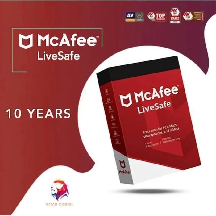 McAfee LiveSafe 2023 | 1 PC | 10 An - PC-Mac-Android-iOS ...