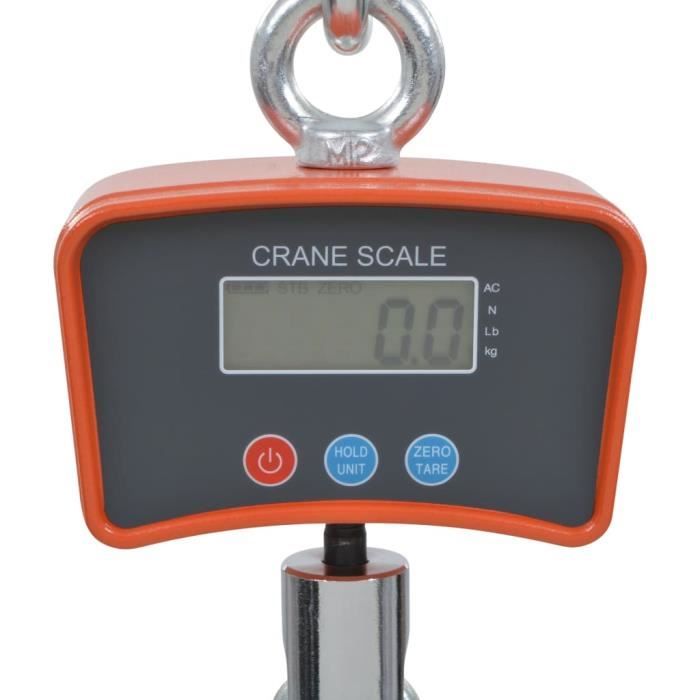 Balance électronique à grue 1 000 kg - Qqmora - DRG33687 - Cdiscount ...