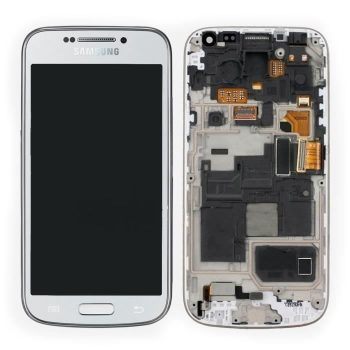 Ecran Vitre Tactile Lcd Chassis Pour Samsung Galaxy S4 Mini I9195 4g