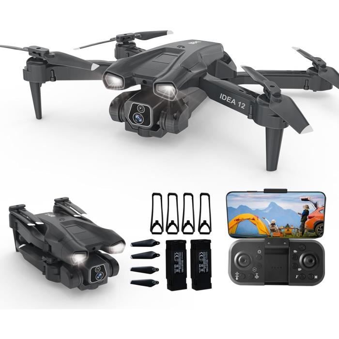 Drones Avec Caméra Hd 2 Cameras Drone Pour Débutants 135°Camera ...