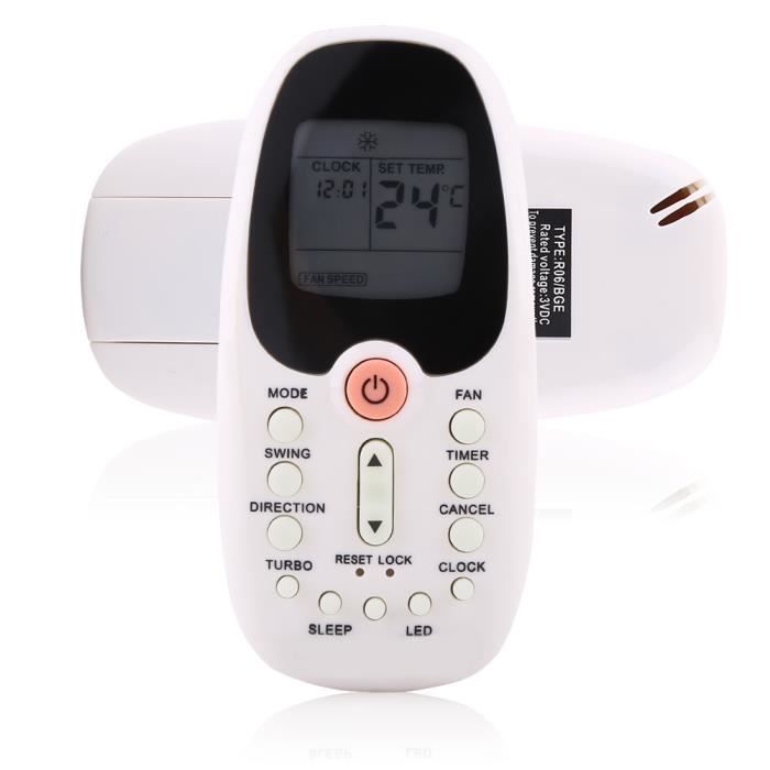 Télécommande de climatiseur, opération simple et puissante Télécommande ...