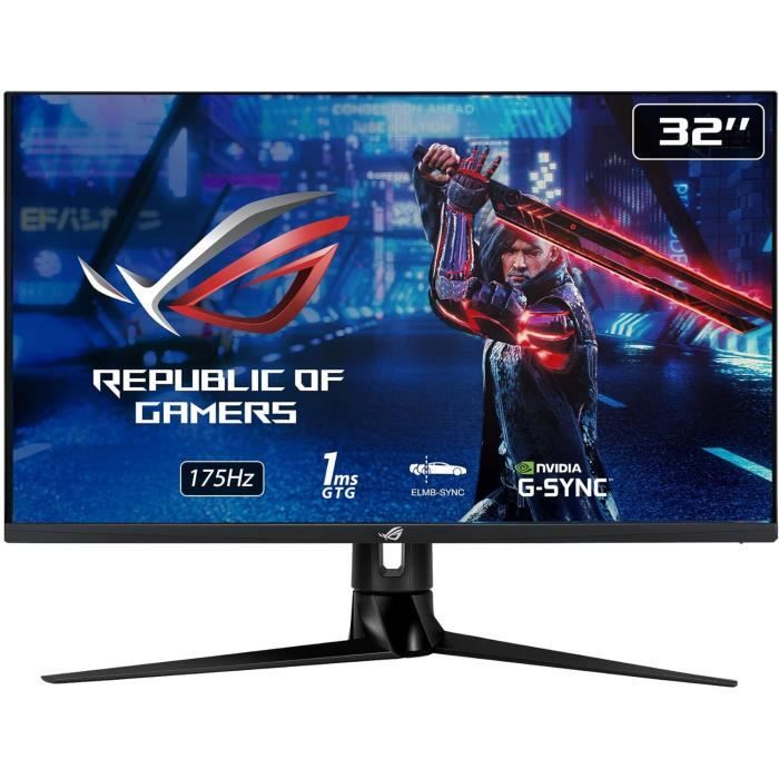 Rog Pg329Q - Ecran Pc Gaming Esport 32" Wqhd - Dalle Ips - 175Hz - 2560 ...