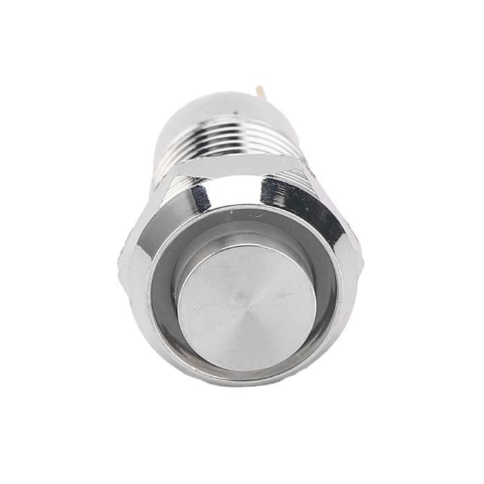 Interrupteur à bouton-poussoir - VBESTLIFE - Acier inoxydable - IP65 ...