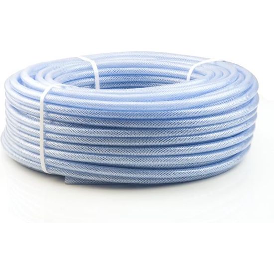 25M Tuyau Souple Renforcé Pvc 19-25Mm Transparent[H653] - Cdiscount Bricolage