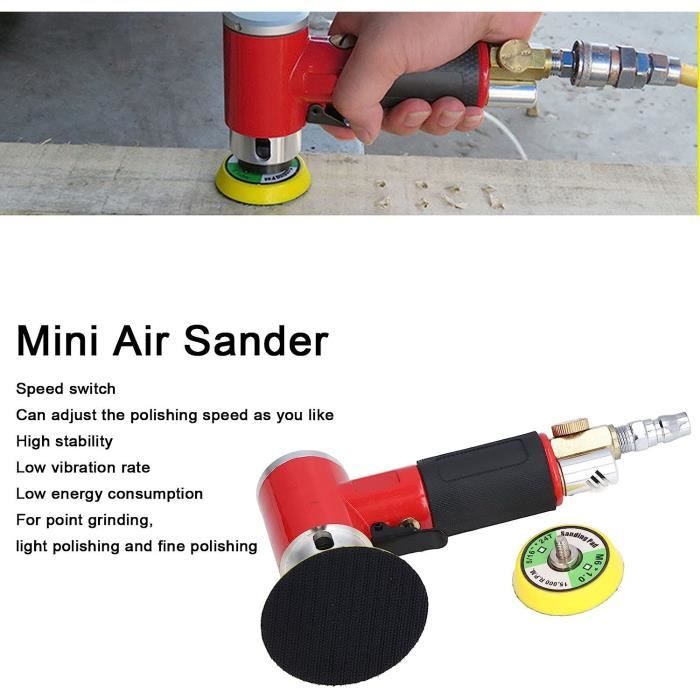 Mini Ponceuse Orbitale De Broyeur De Ponceuse À Air, Polisseuse ...