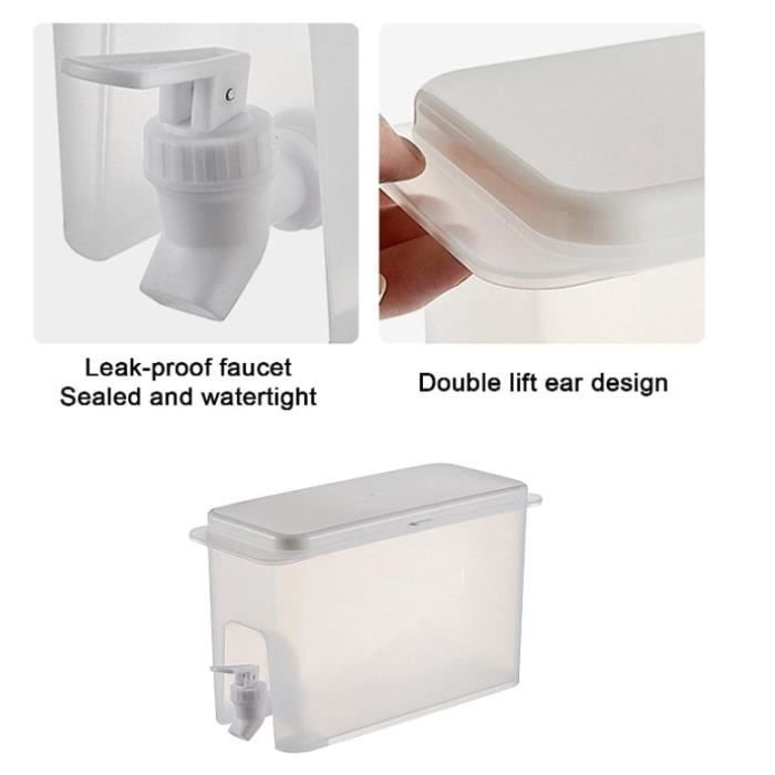 3.5L Distributeur De Boisson avec Robinet en Plastique, Distributeur ...