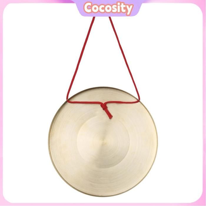 Cocosity 30 cm gong 30 cm Hand Gong Cymbals Brass Copper Gong Chapel ...