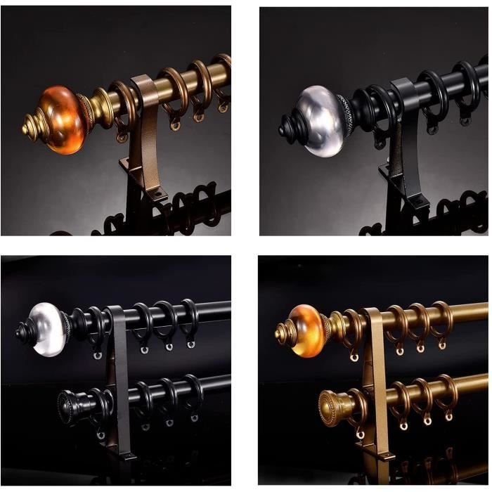 Tringle à Rideau Longue Tringle à Rideau Légère Moderne Simple Barre ...