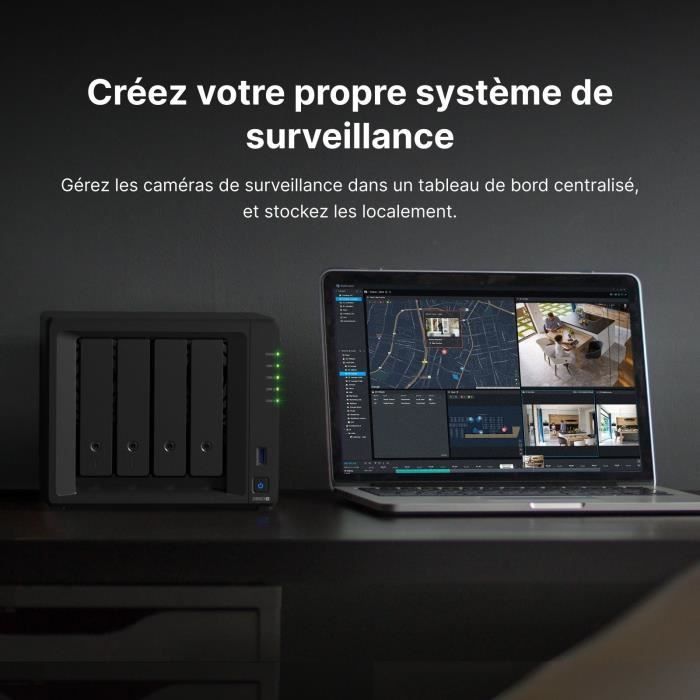 SYNOLOGY Serveur NAS 4 baies - DS923+ - Cdiscount Informatique