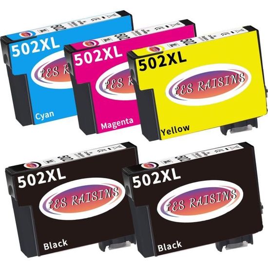 502XL Cartouche d'encre Compatible pour Epson 502 502XL pour Epson ...