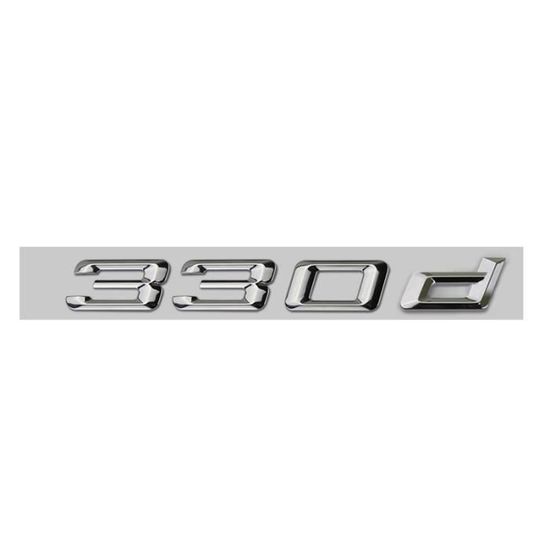 Logo 330d BMW Autocollant Coffre Arrière Emblème Badge insigne Sticker ...