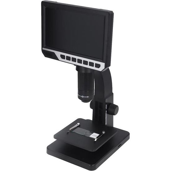 Microscope de Laboratoire 2000X, Microscope Numérique LCD 7 Pouces avec ...